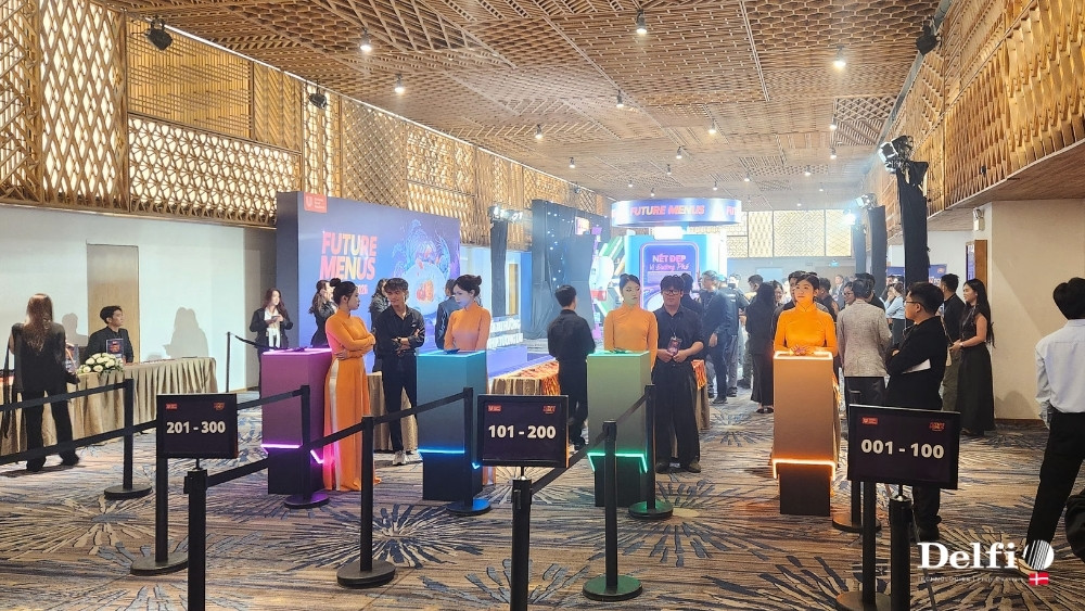 Delfi triển khai giải pháp check-in QR Code tại Future Menus 2026