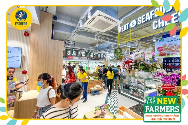 FAMMER MARKET SỬ DỤNG BỘ POS BÁN HÀNG MÁY QUÉT MÃ VẠCH VÀ MÁY IN HÓA